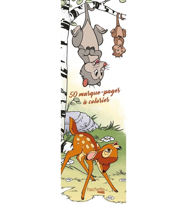 Marque-pages Disney Bestiaire Tome 2 - 50 marque-pages à colorier ...